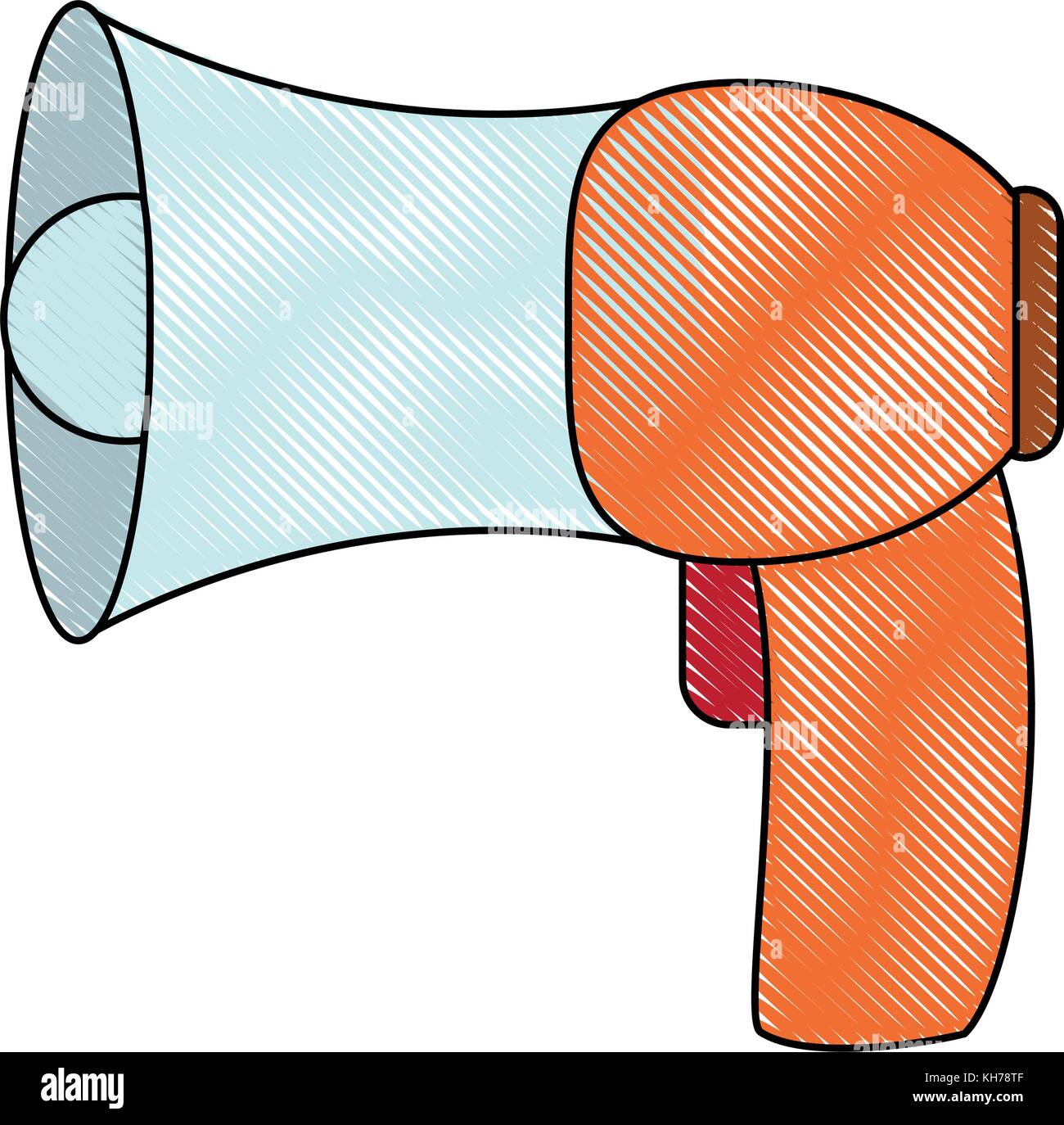 Bullhorn advertising symbol Stock Vector Image & Art - Alamy