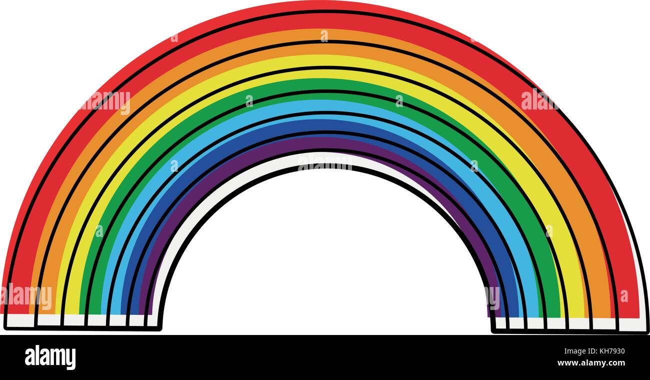 Rainbow colorful design Stock Vector Image & Art - Alamy
