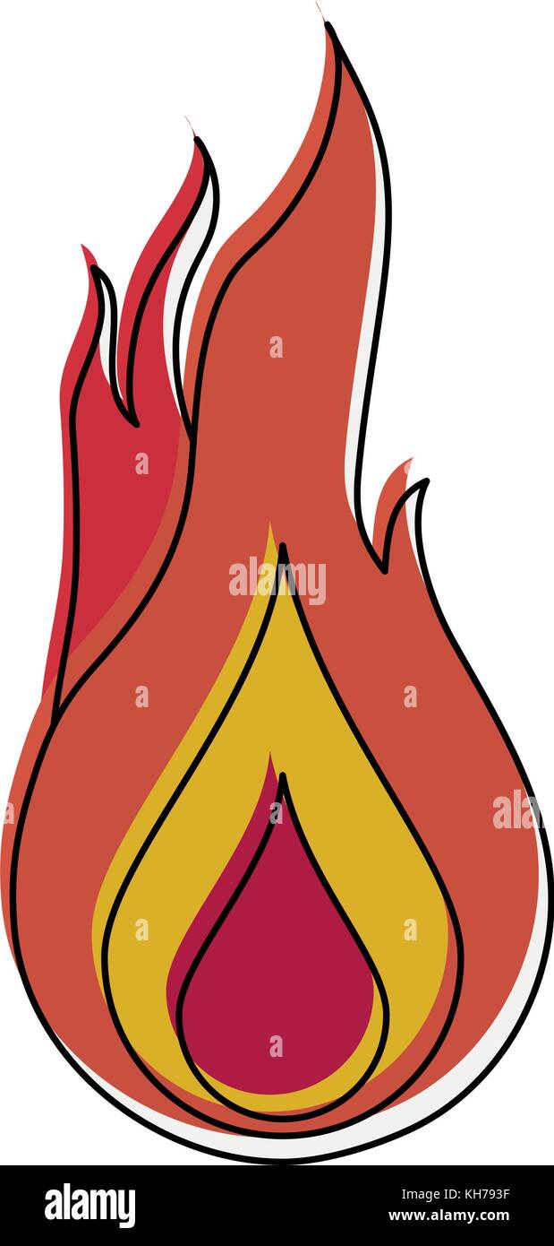 Fireball character Stock Vector Images - Alamy