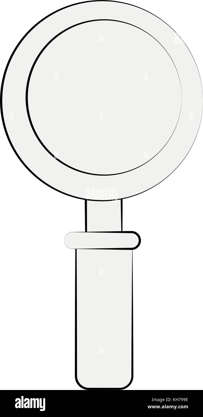 Magnifying glass symbol Stock Vector Image & Art - Alamy