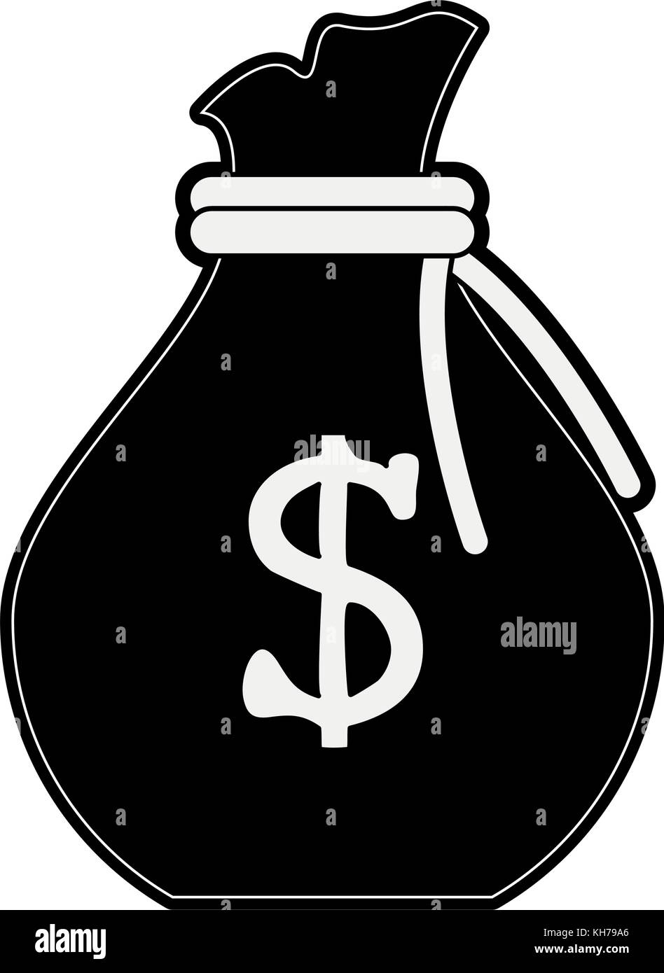 Bag of money Stock Vector Image & Art - Alamy