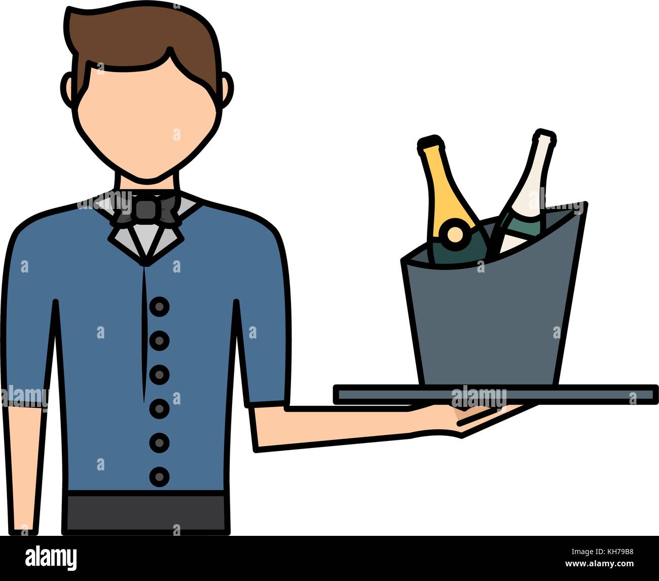 avatar bartender icon Stock Vector Image & Art - Alamy