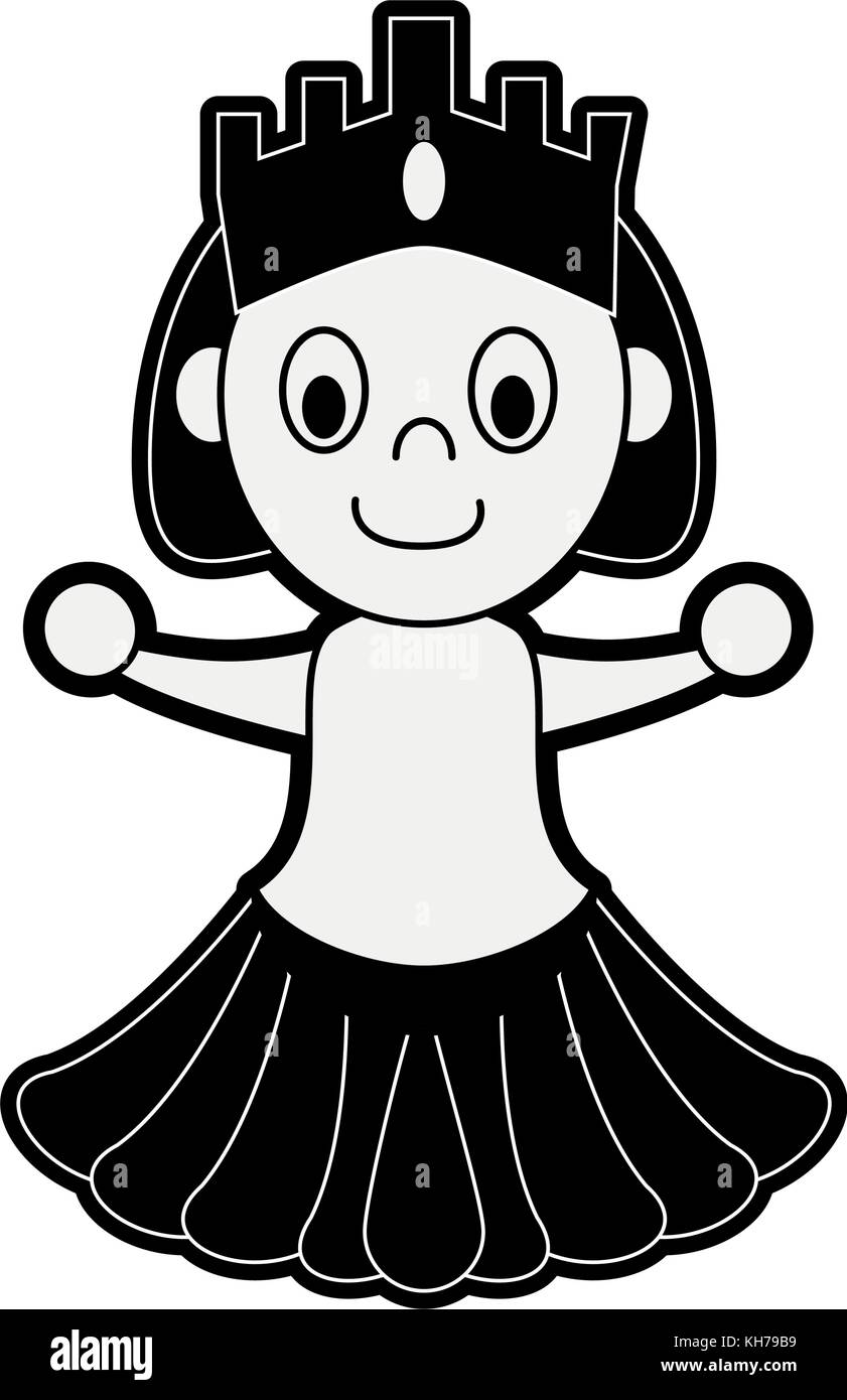 Video game character princess Stock Vector Images - Alamy