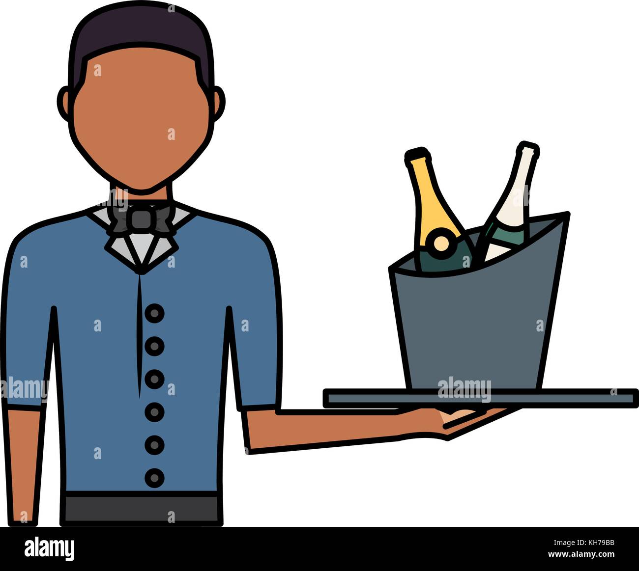 avatar bartender icon Stock Vector Image & Art - Alamy