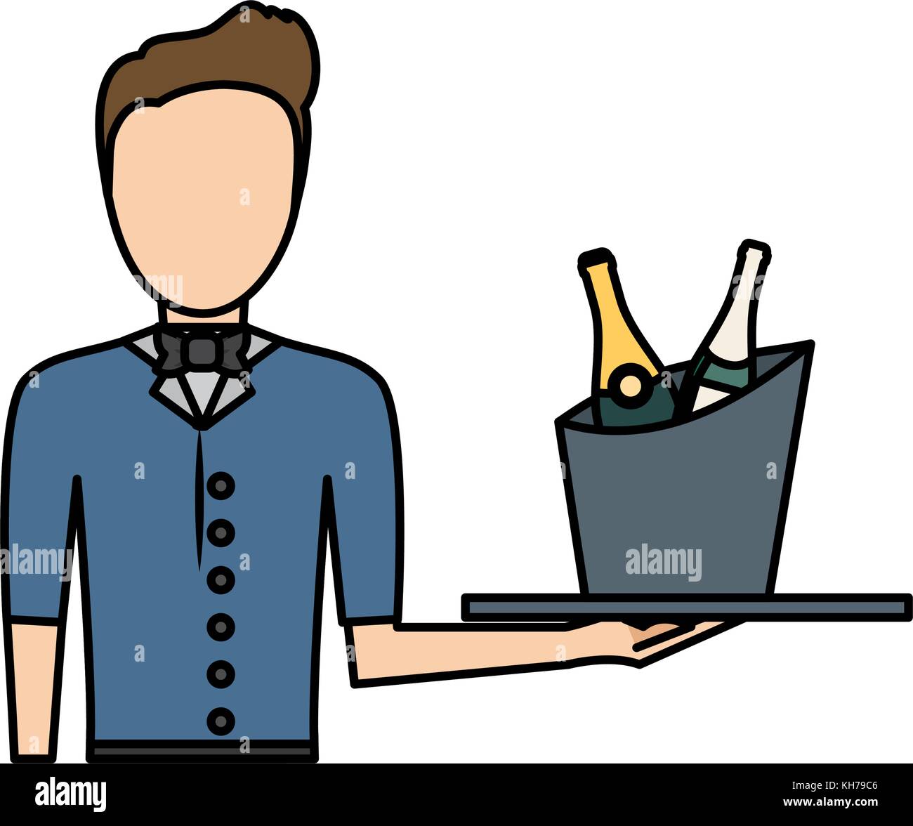 avatar bartender icon Stock Vector Image & Art - Alamy
