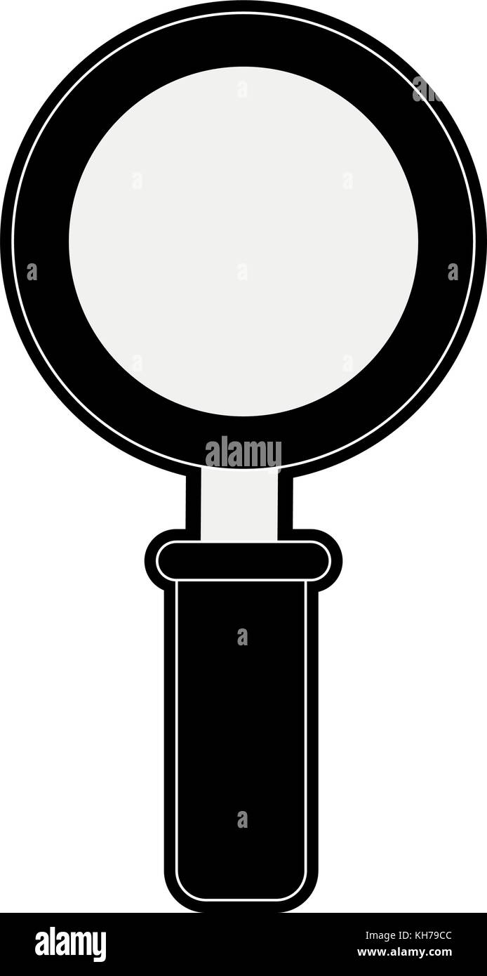 Magnifying glass symbol Stock Vector Image & Art - Alamy