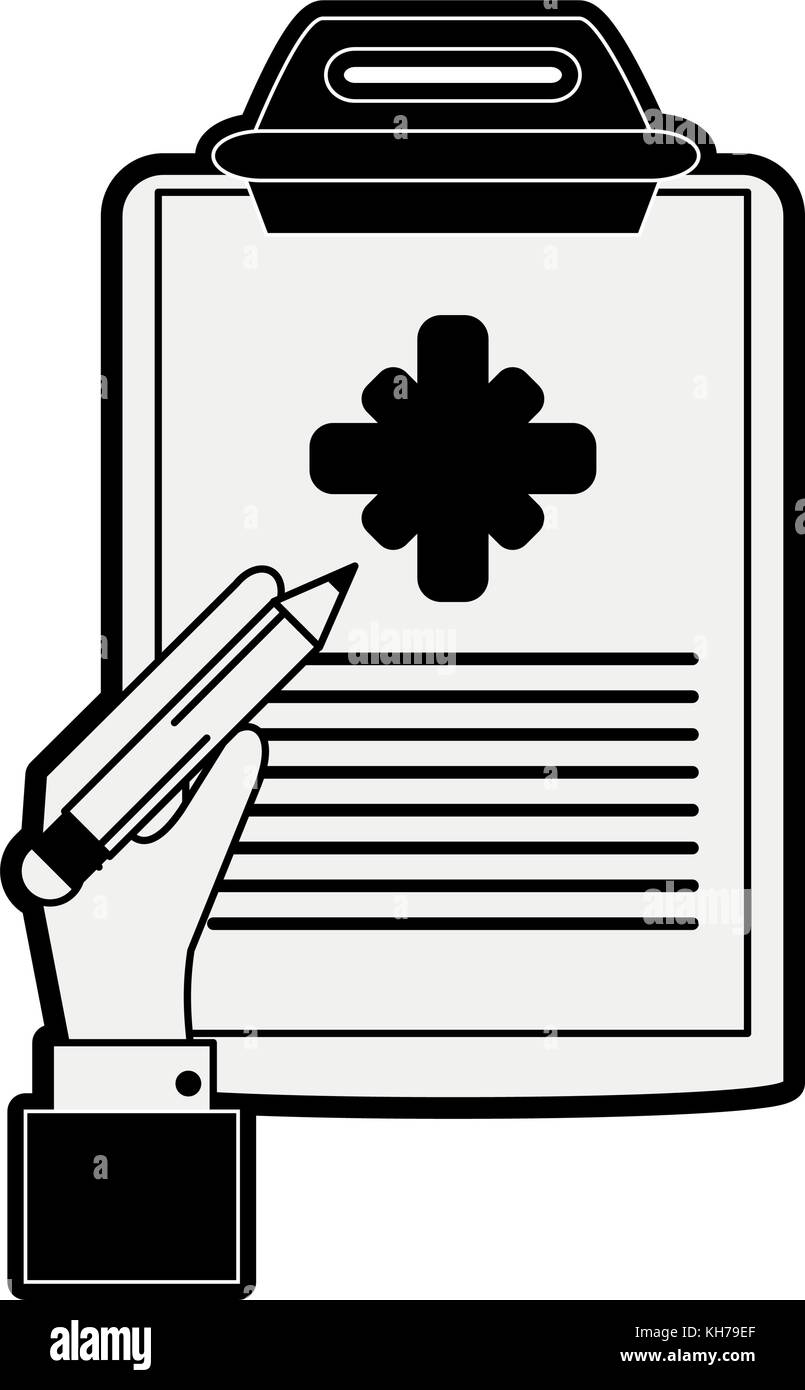 Medical history document Stock Vector Image & Art - Alamy