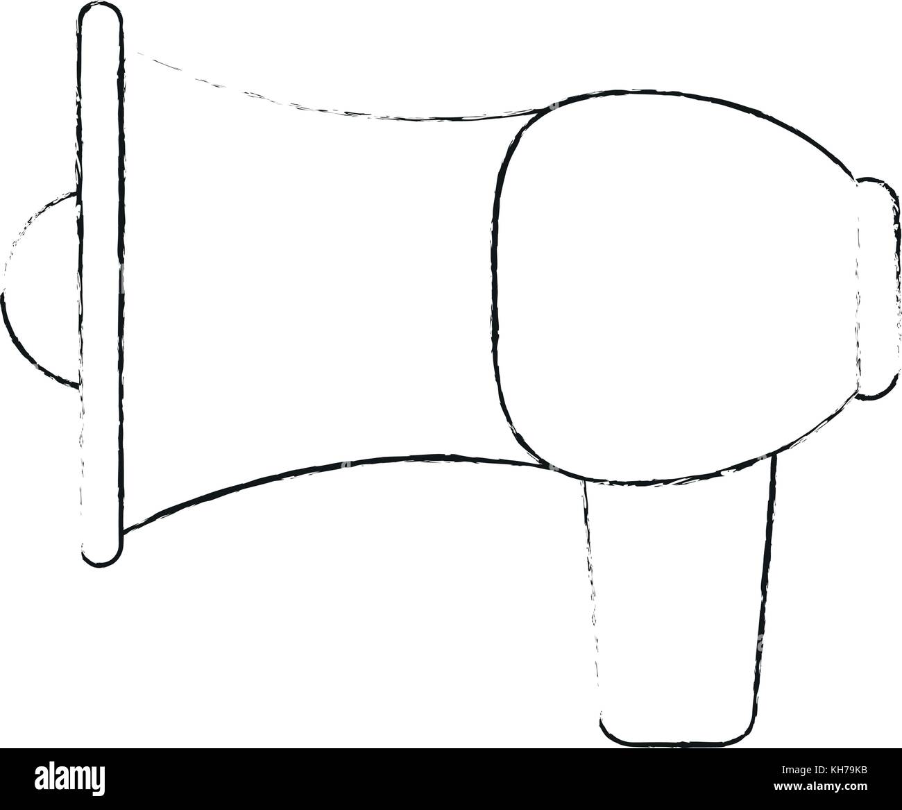Bullhorn advertising symbol Stock Vector Image & Art - Alamy