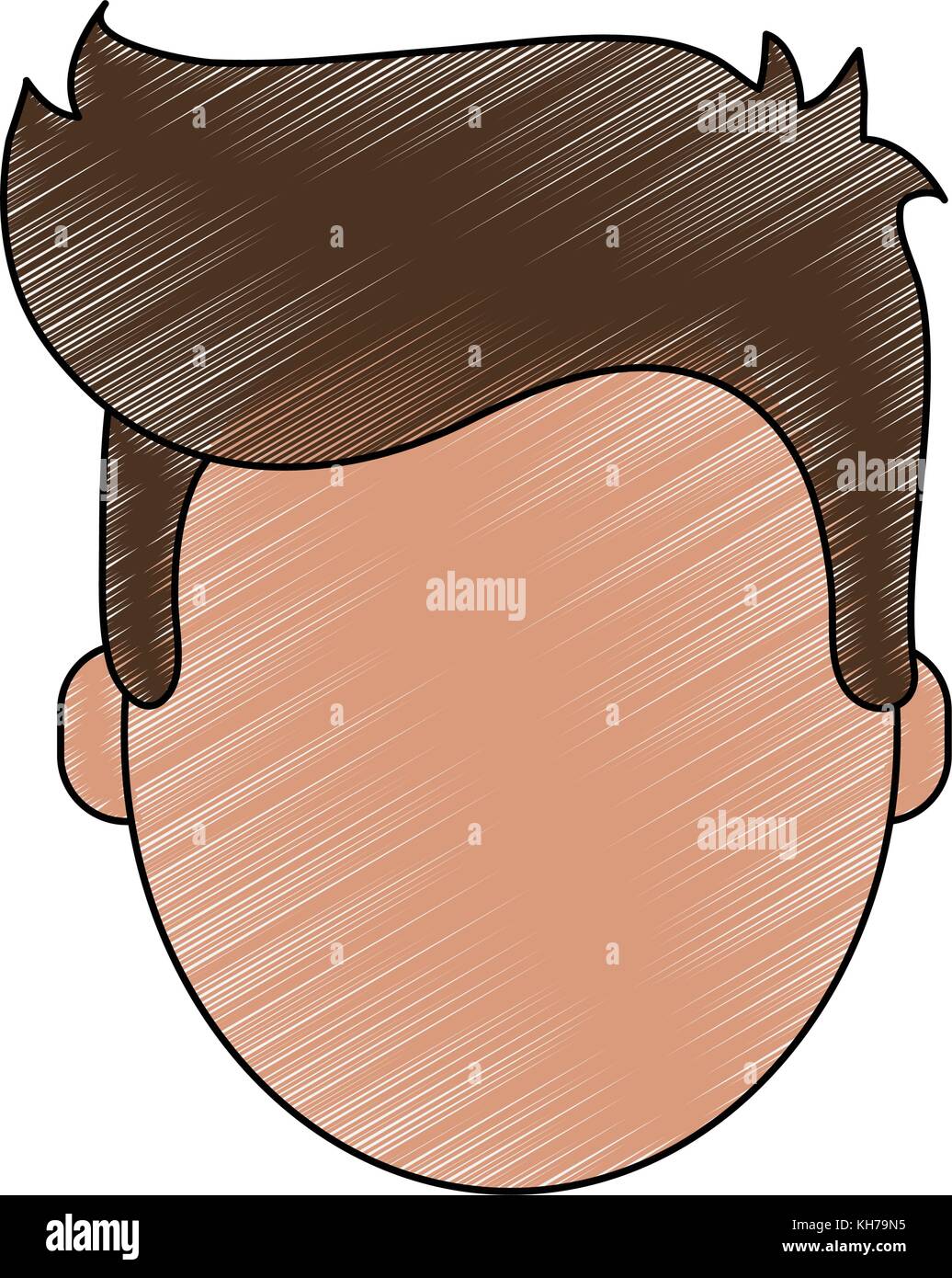 Man faceless cartoon Stock Vector Image & Art - Alamy