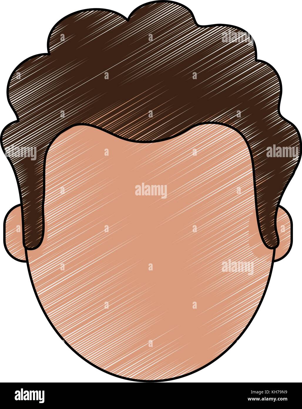 Man faceless cartoon Stock Vector Image & Art - Alamy