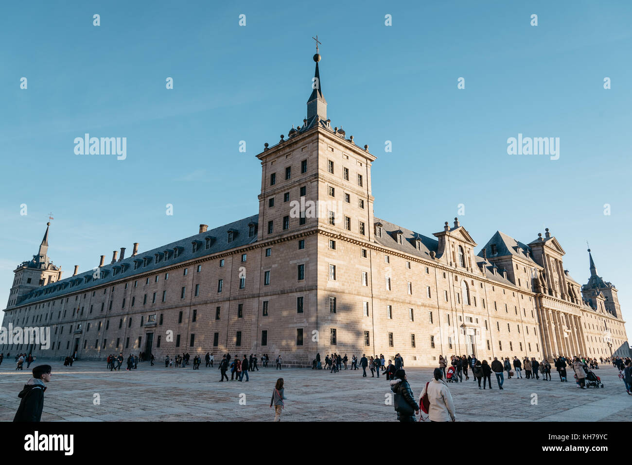 Outdoor view of Monastery of El Escorial Stock Photo - Alamy