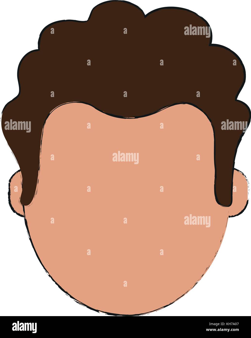 Man faceless cartoon Stock Vector Image & Art - Alamy