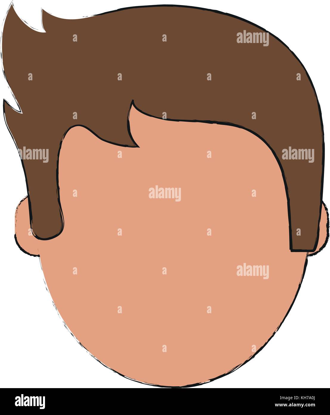 Man faceless cartoon Stock Vector Image & Art - Alamy