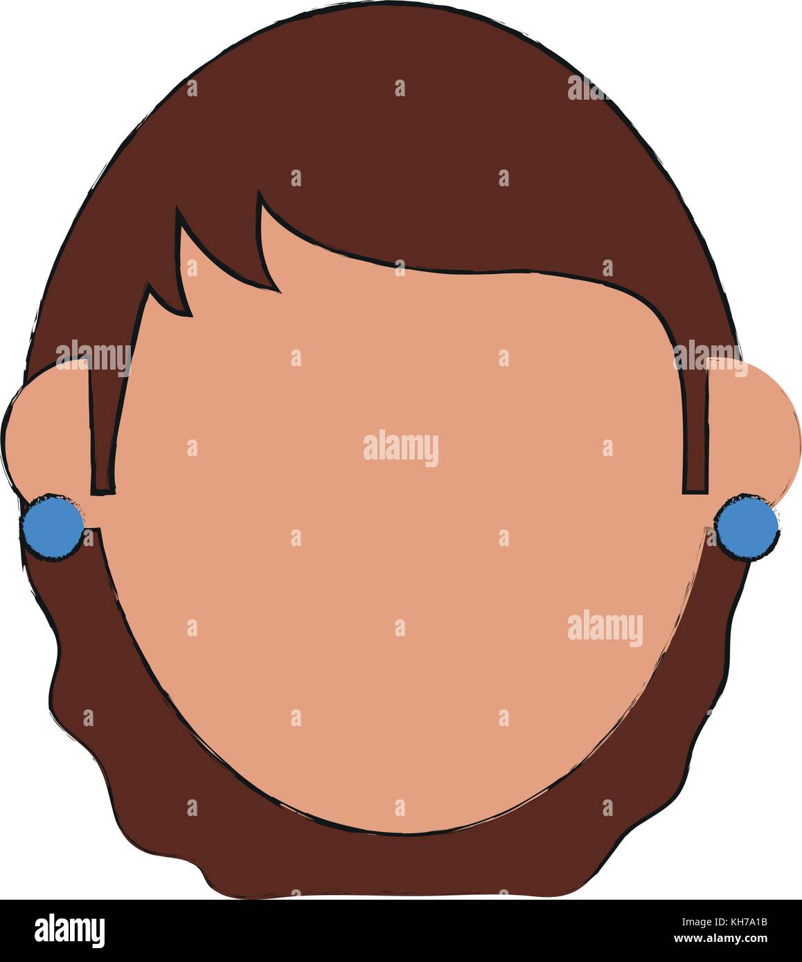 Woman faceless cartoon Stock Vector Image & Art - Alamy