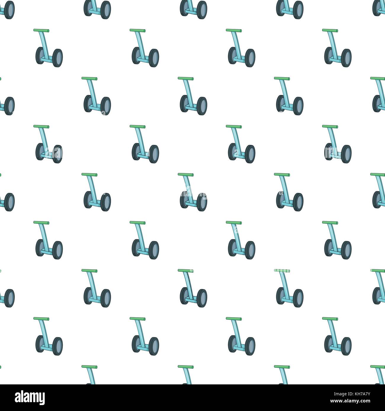 Segway pattern, cartoon style Stock Vector Image & Art - Alamy