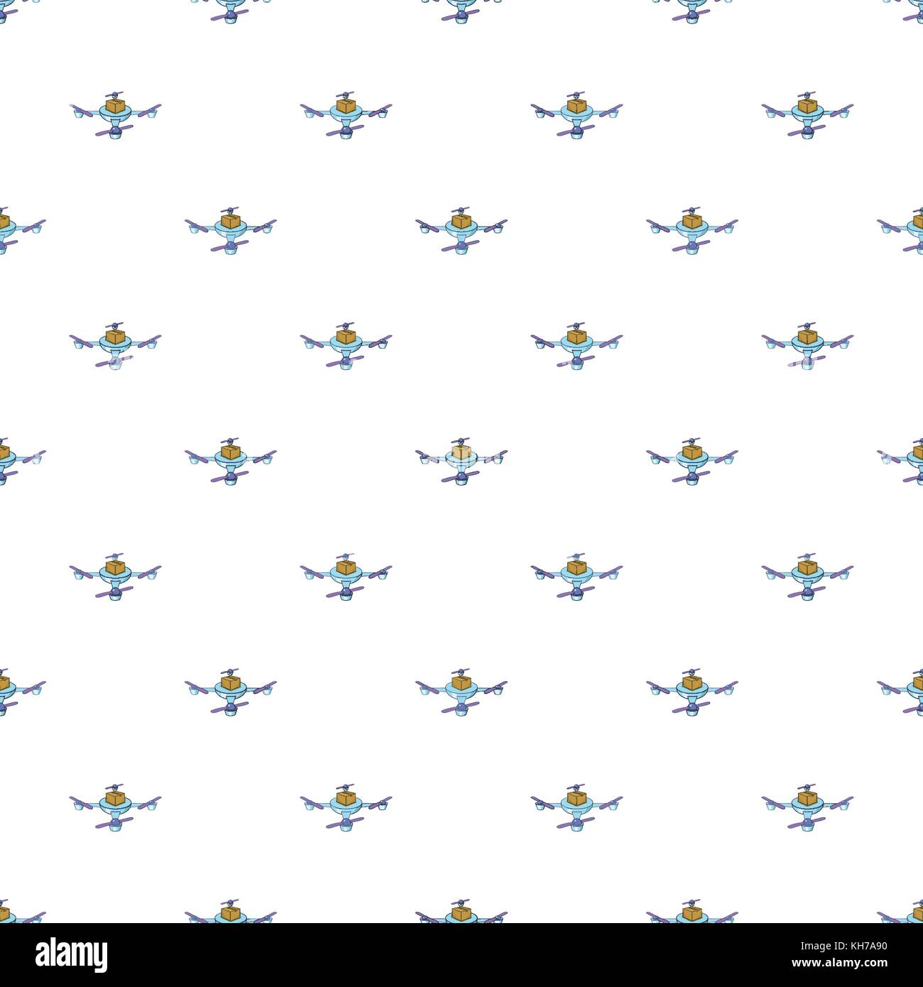Drone pattern, cartoon style Stock Vector Image & Art - Alamy