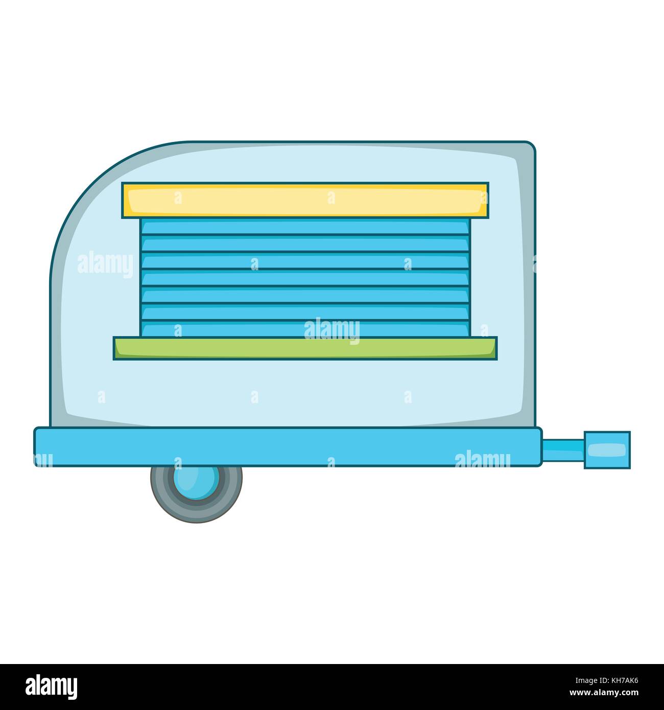 Old trailer icon, cartoon style Stock Vector Image & Art - Alamy