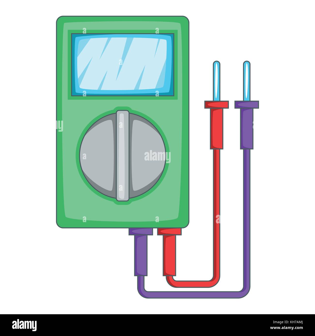 Multimeter icon, cartoon style Stock Vector Image & Art - Alamy