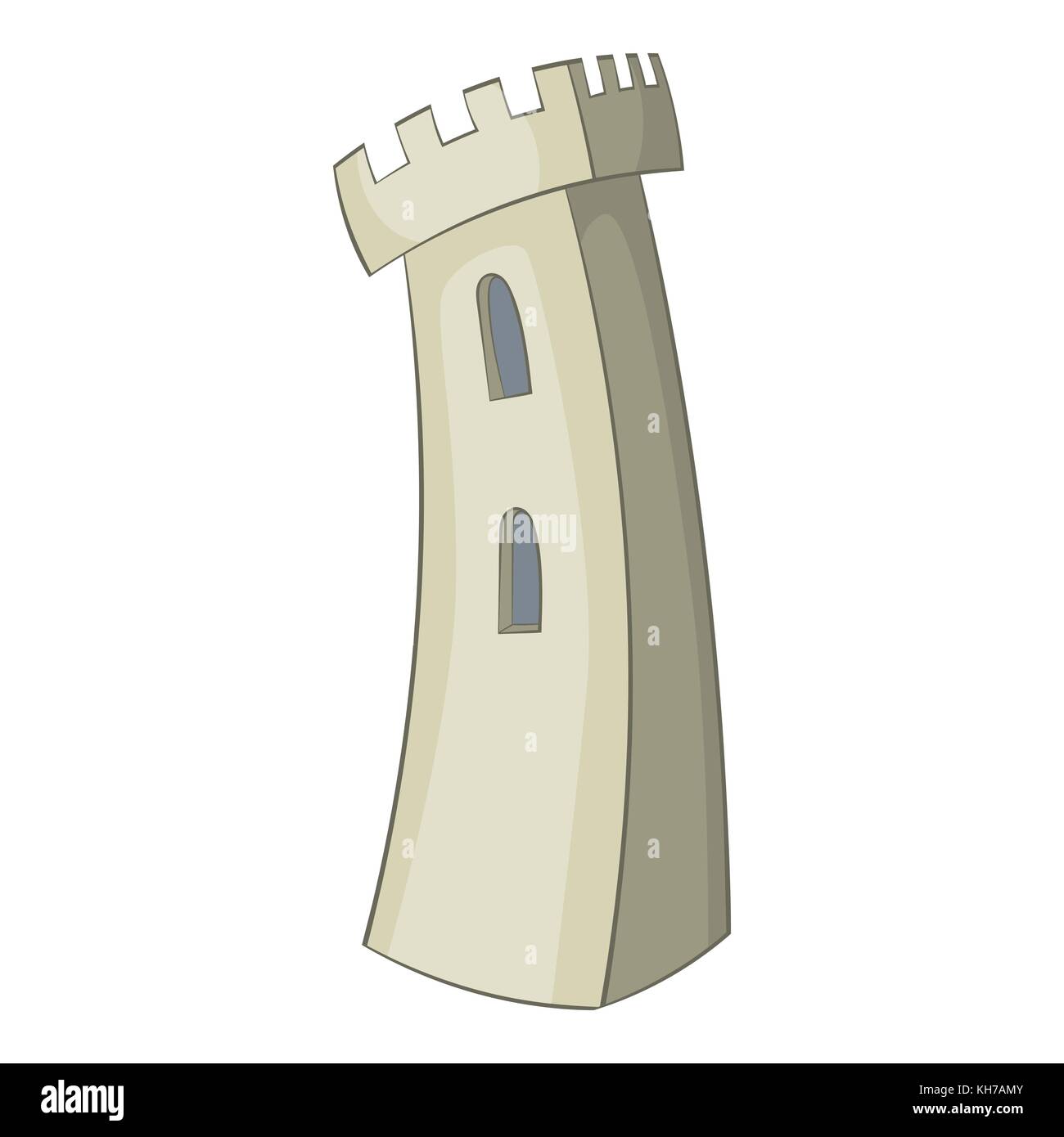 Retro castle icon, cartoon style Stock Vector Image & Art - Alamy
