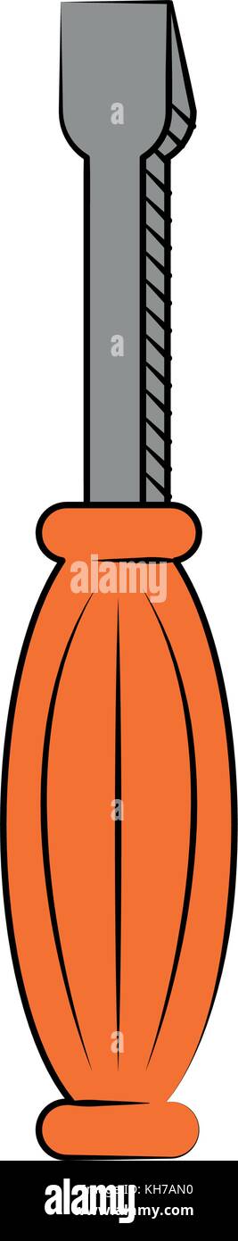 Screwdriver construction tool Stock Vector Image & Art - Alamy