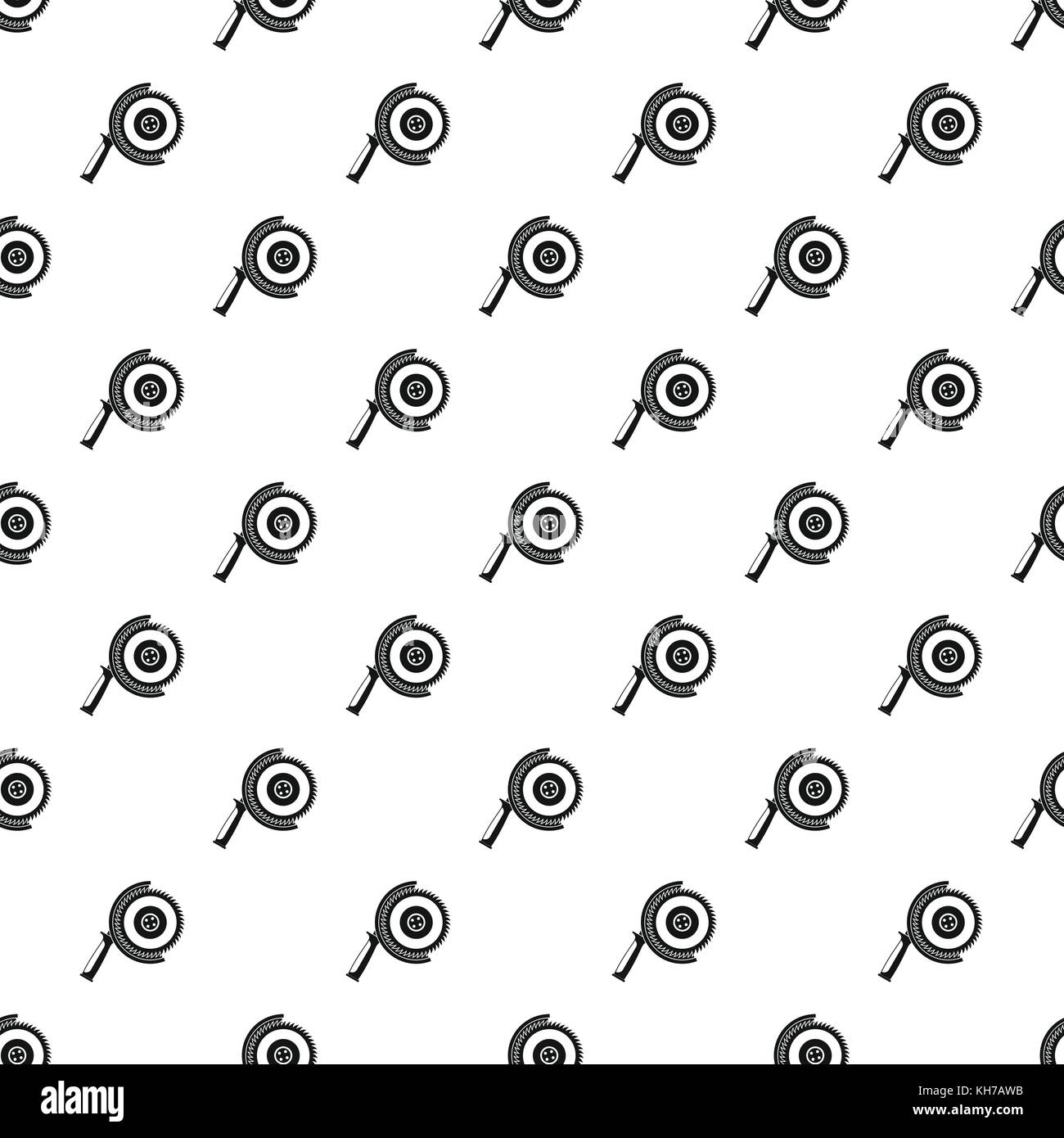 Circular saw pattern, simple style Stock Vector Image & Art - Alamy