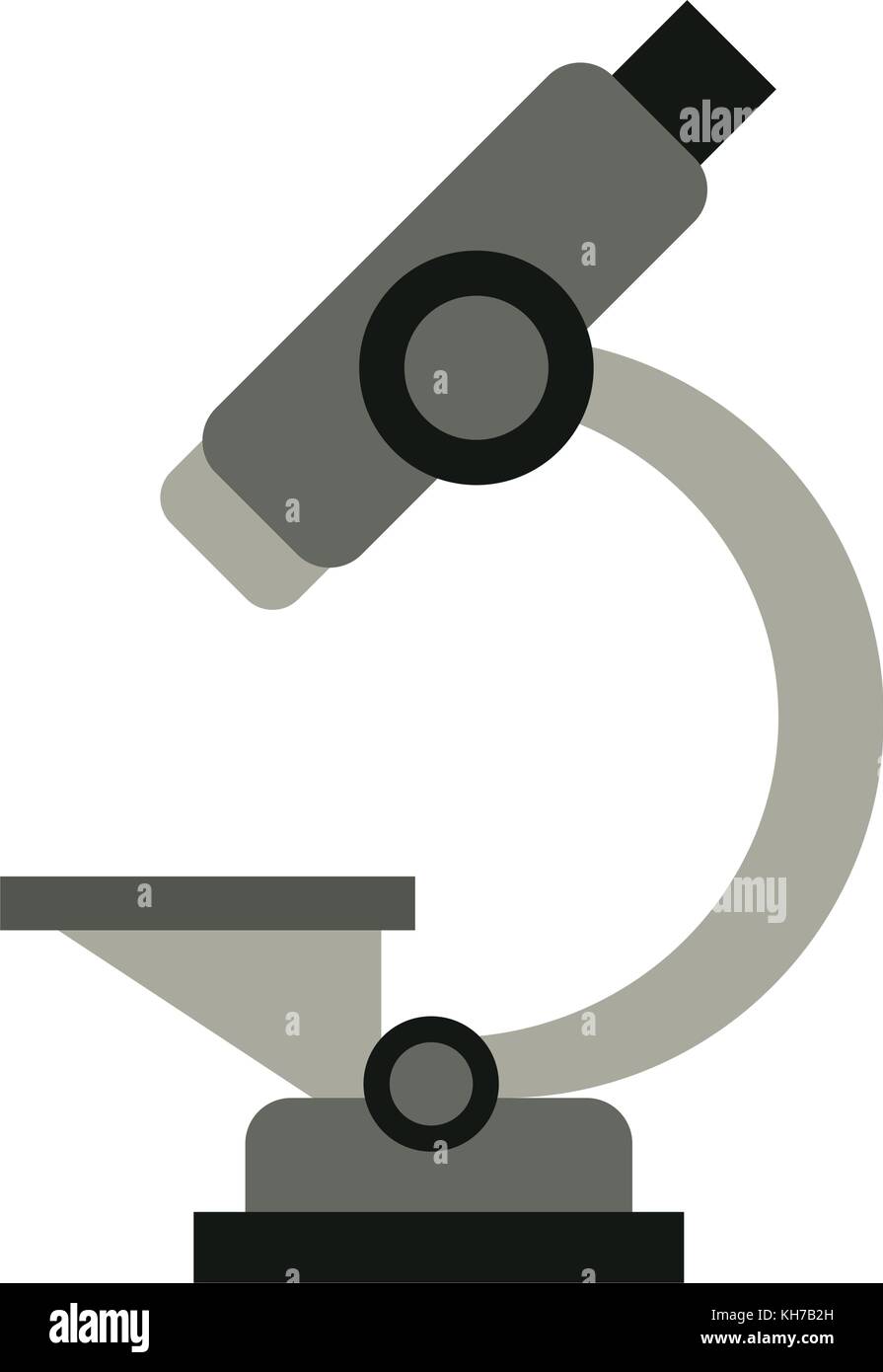 Microscope lab tool Stock Vector Image & Art - Alamy