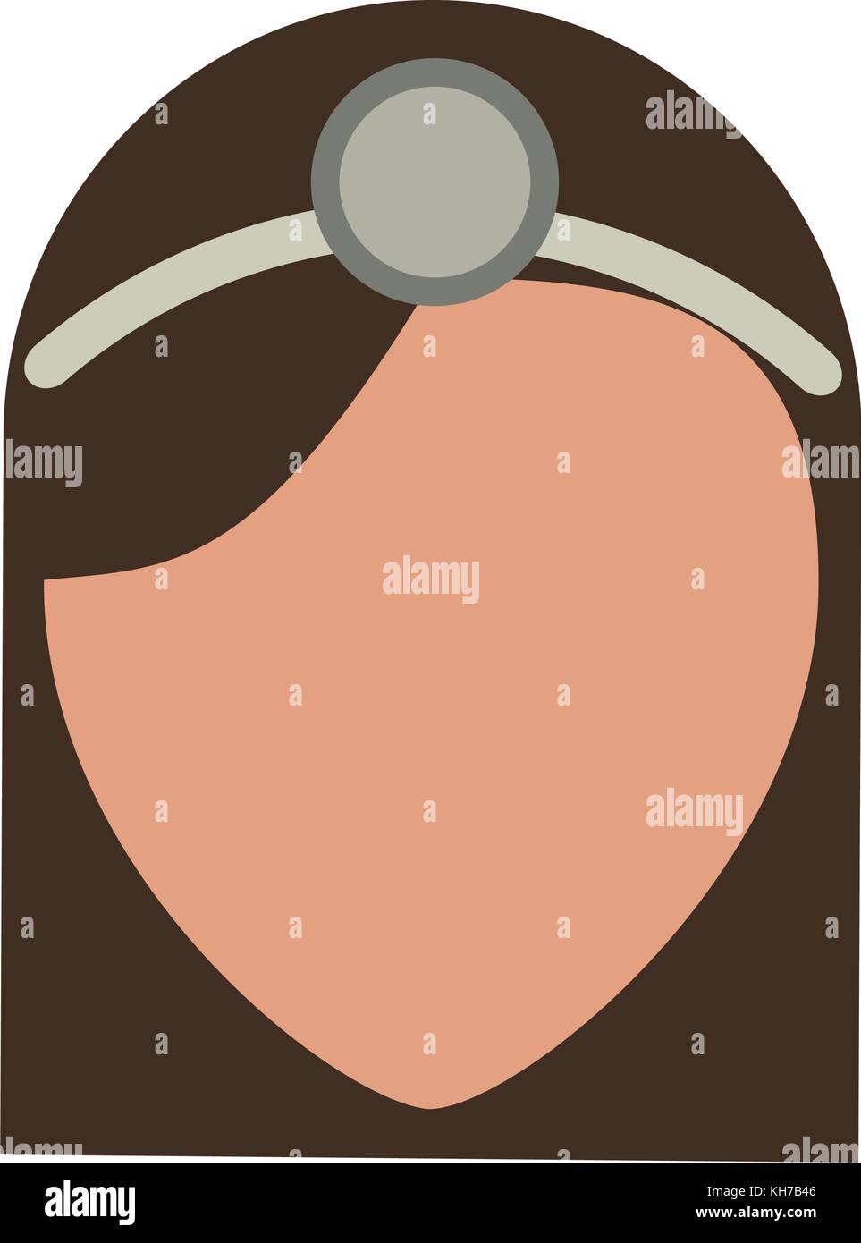 Woman doctor faceless avatar Stock Vector Image & Art - Alamy