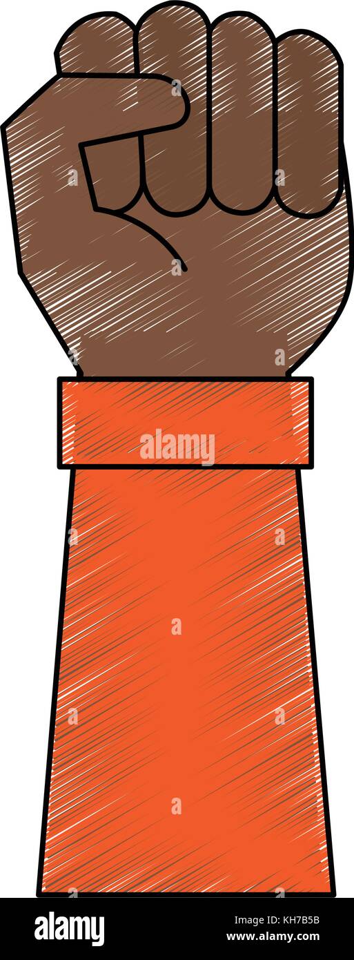 Hand clenched symbol Stock Vector Image & Art - Alamy