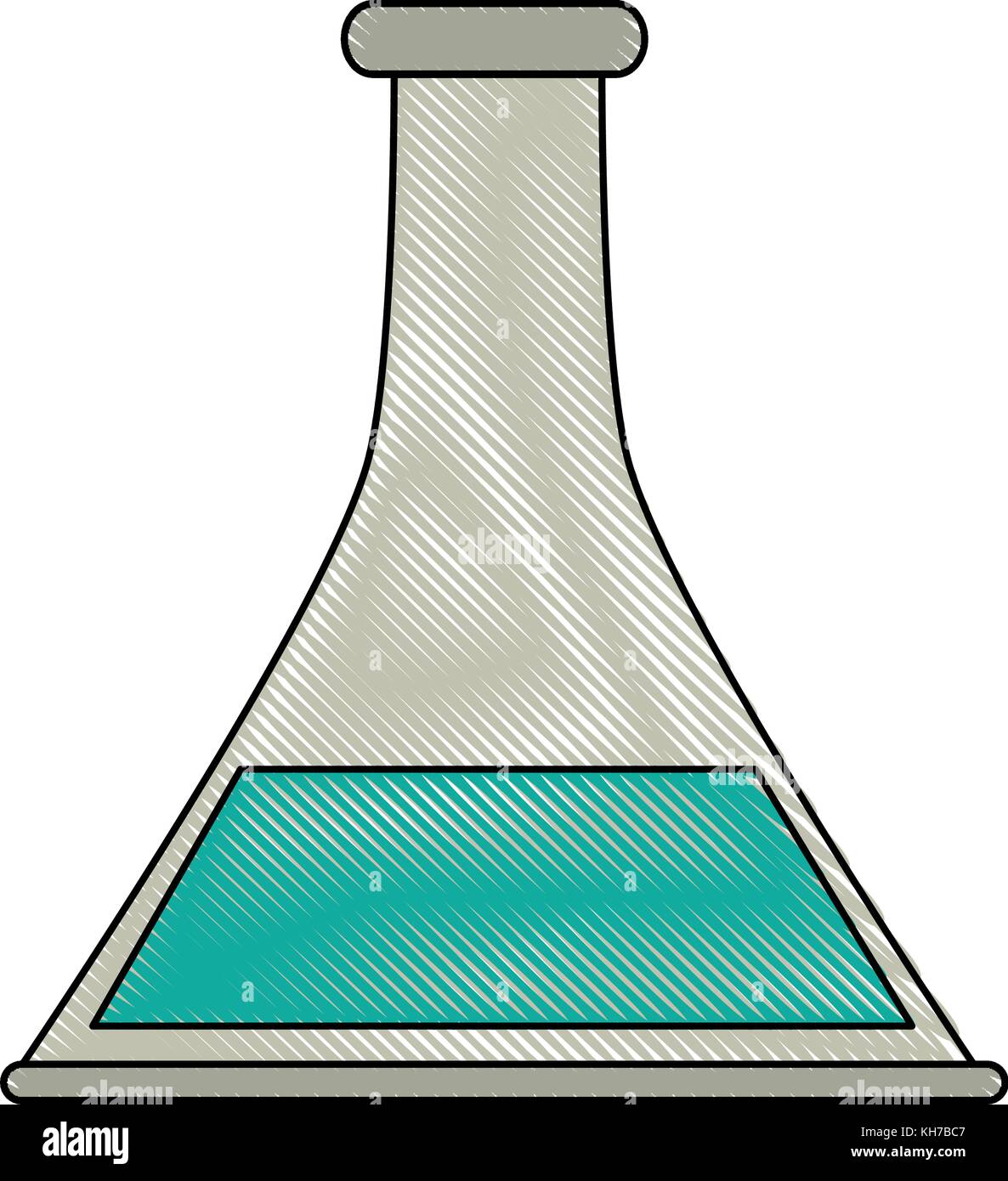 Flask chemistry lab Stock Vector Image & Art - Alamy