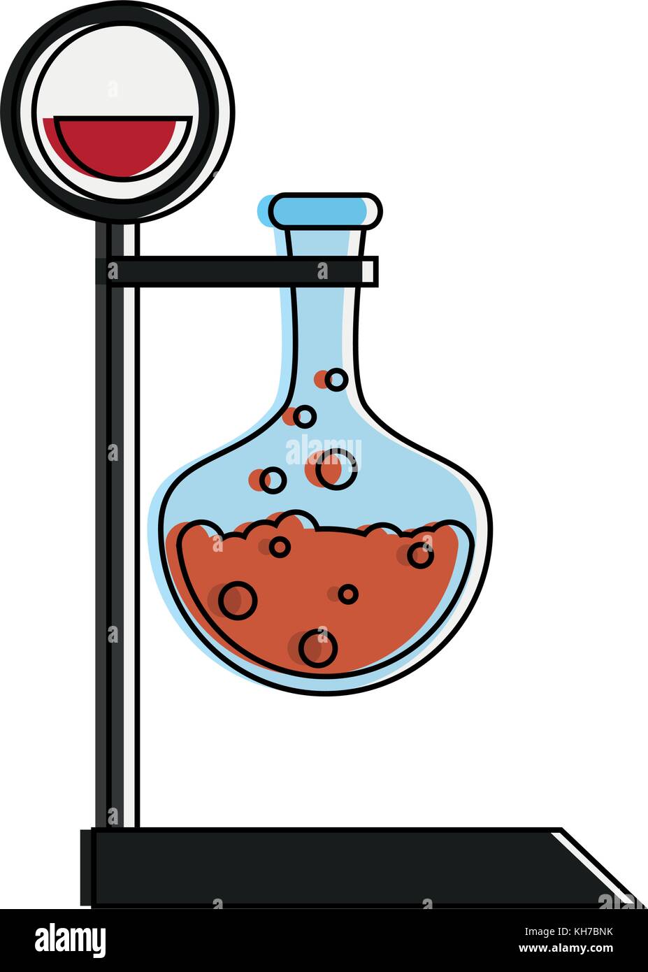 Laboratory Tripod Stock Vector Images - Alamy