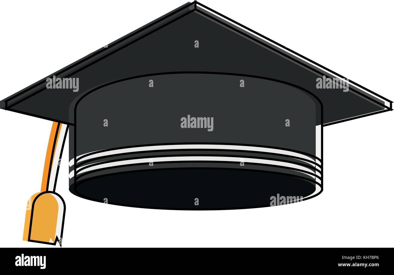 Graduation hat symbol Stock Vector Image & Art - Alamy