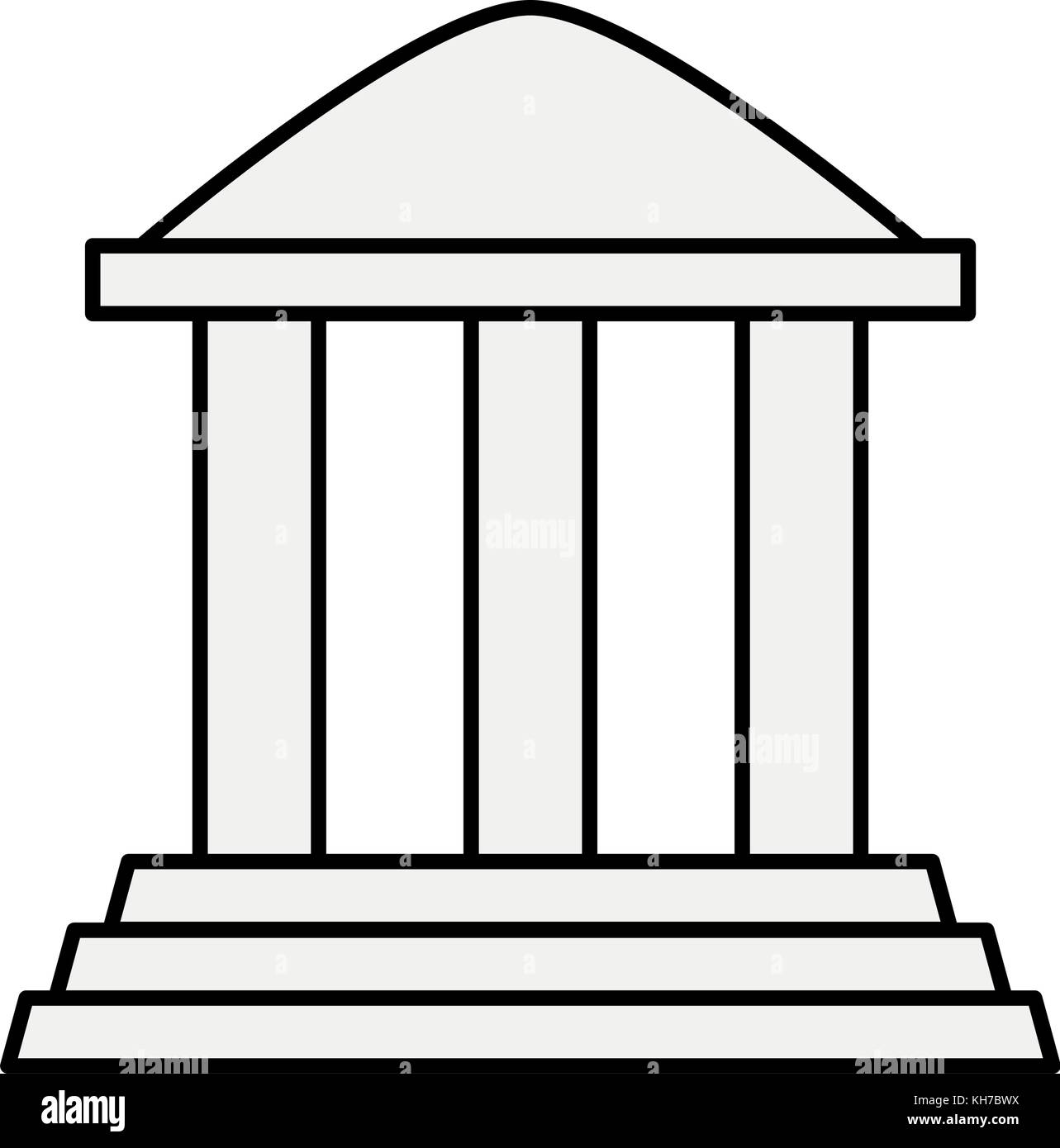 Greek building symbol Stock Vector Image & Art - Alamy
