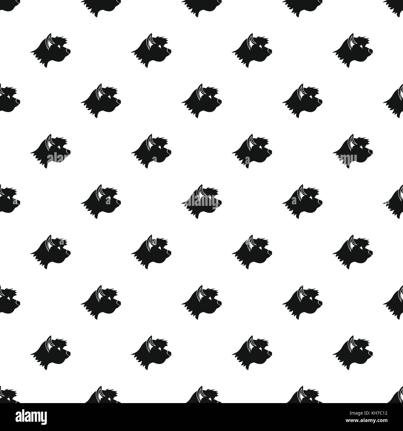 Great dane dog pattern, simple style Stock Vector Image & Art - Alamy