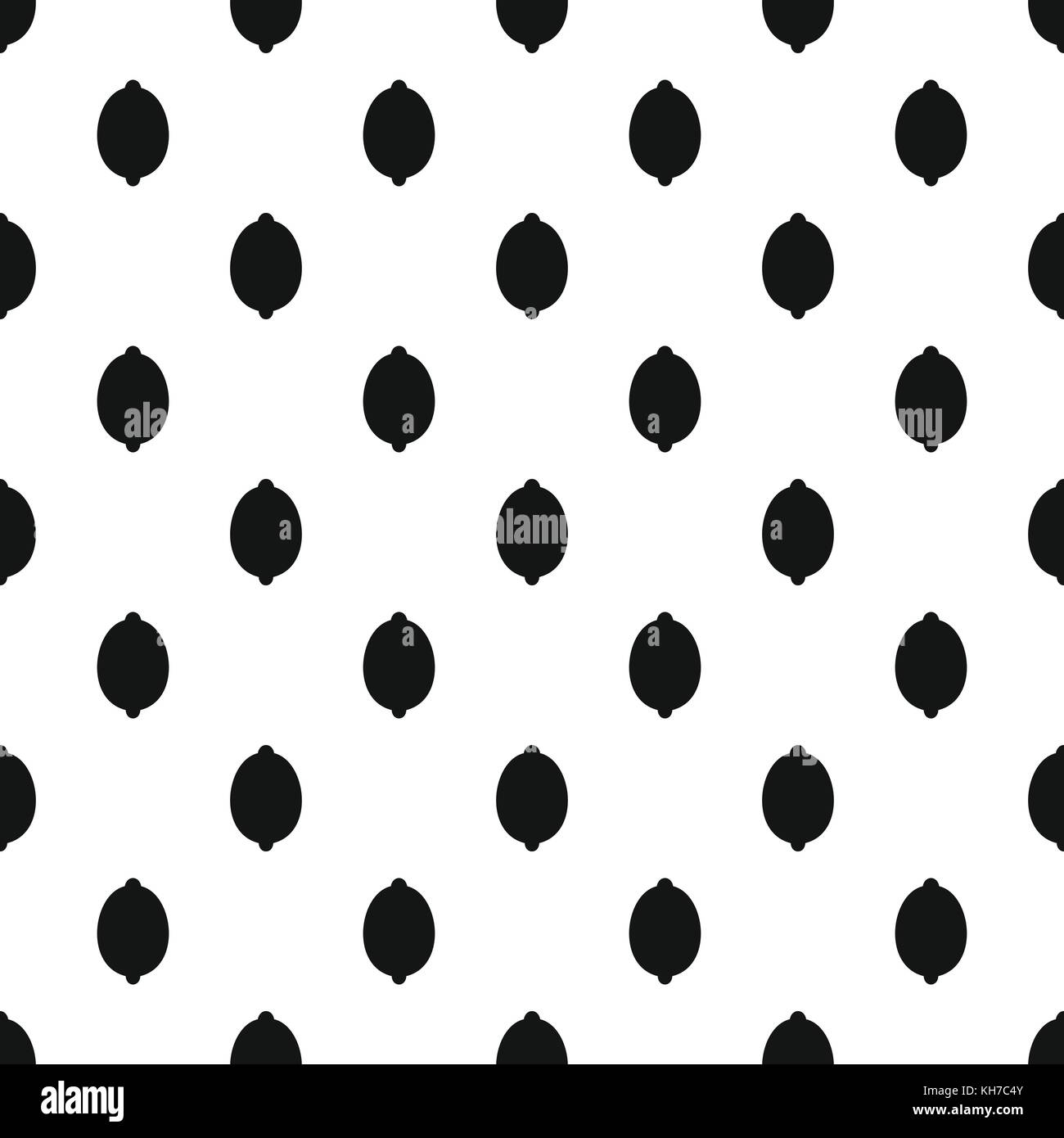 Lemon pattern, simple style Stock Vector Image & Art - Alamy