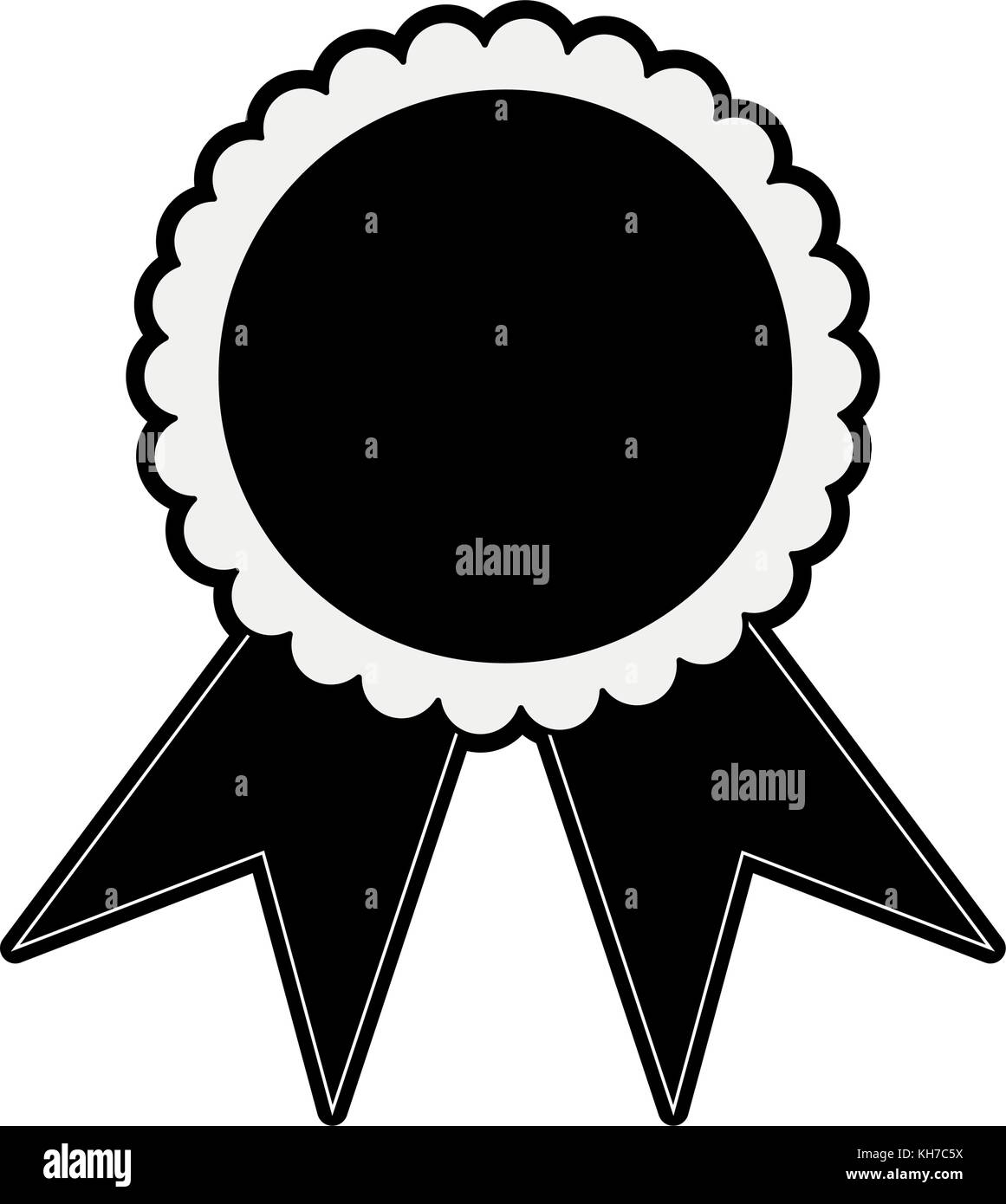 Award ribbon symbol Stock Vector Image & Art - Alamy