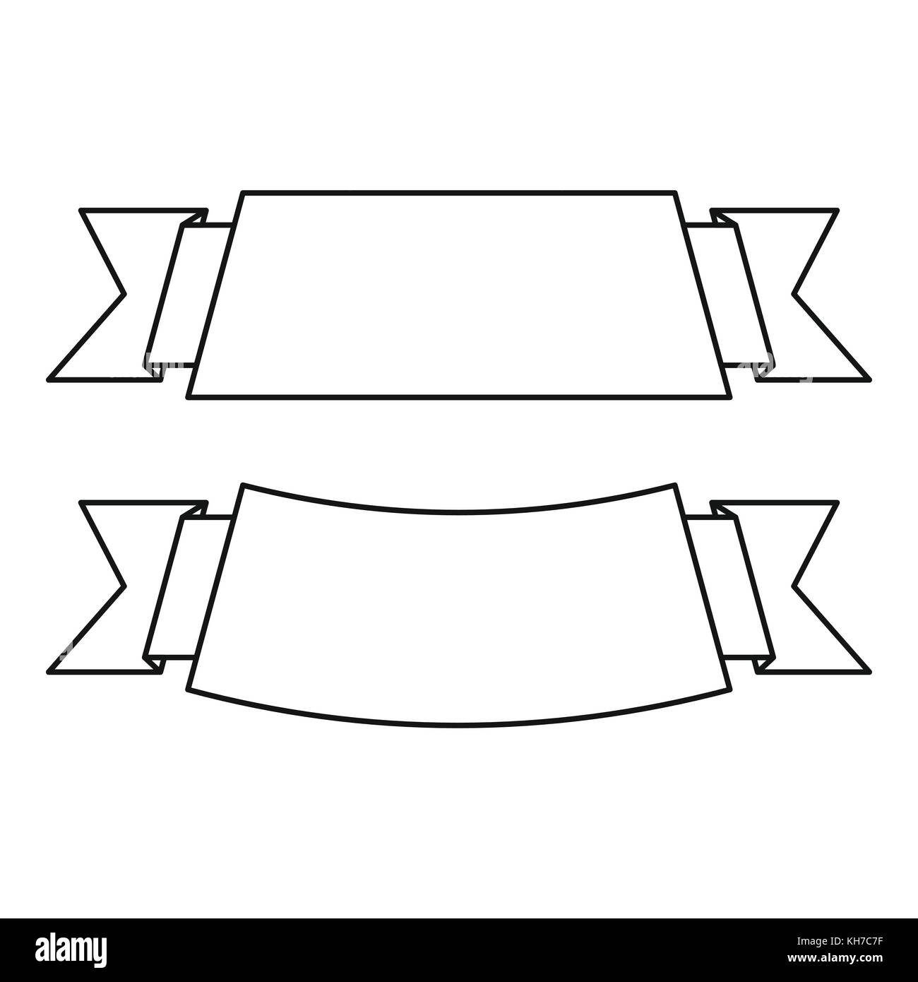 Two long ribbons hi-res stock photography and images - Alamy