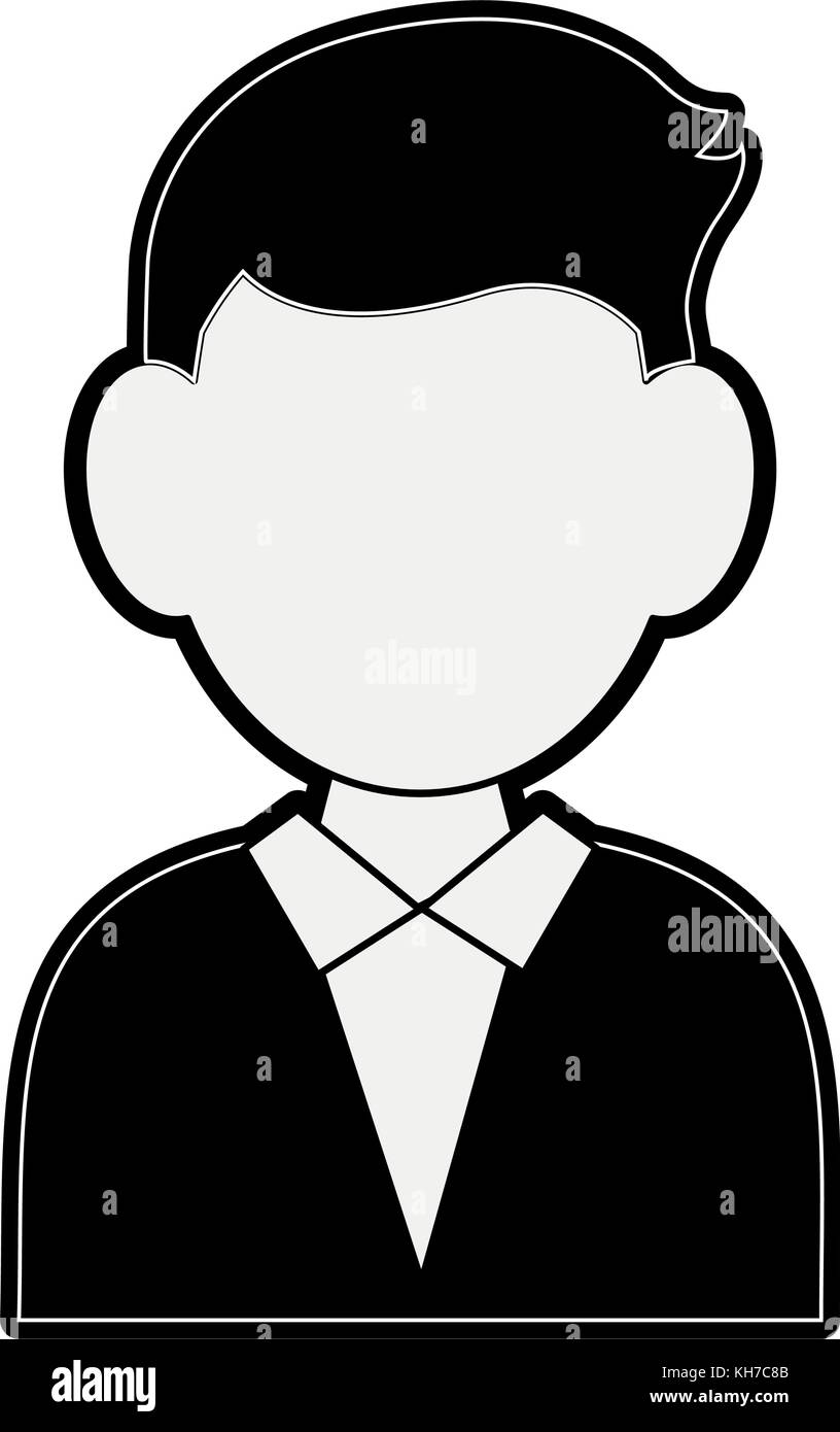 Full body faceless male Stock Vector Images - Alamy
