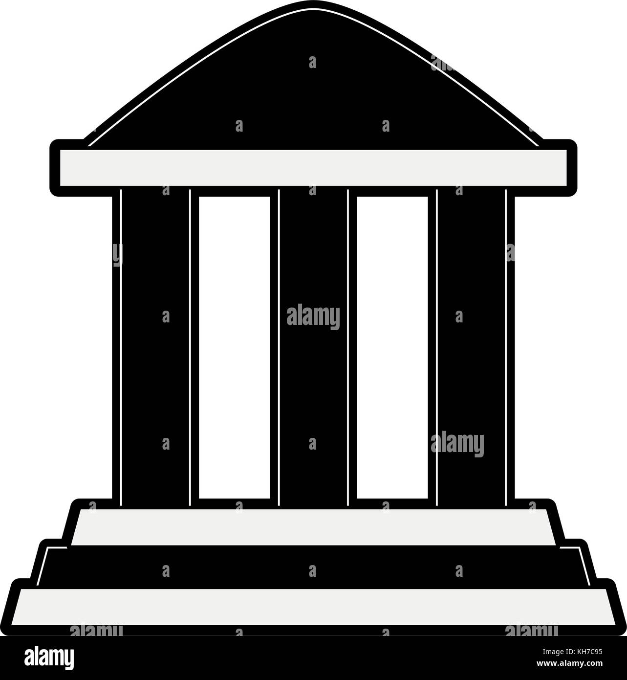 Greek building symbol Stock Vector Image & Art - Alamy