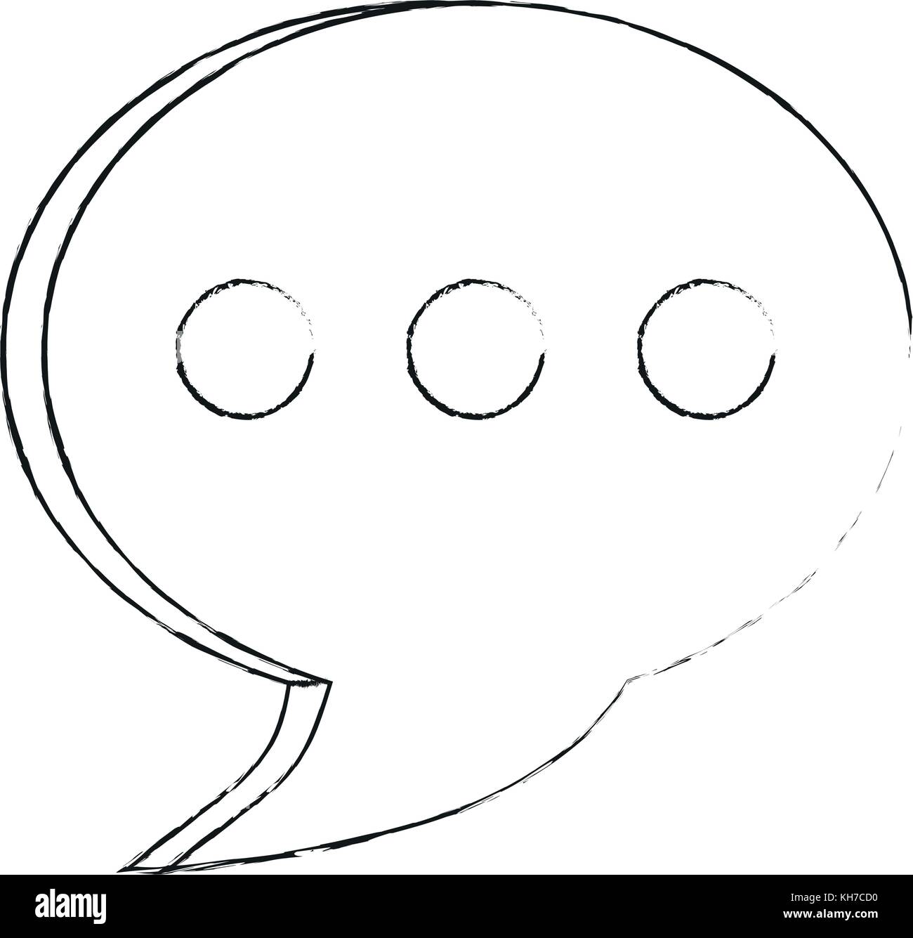 Chat bubble symbol Stock Vector Image & Art - Alamy