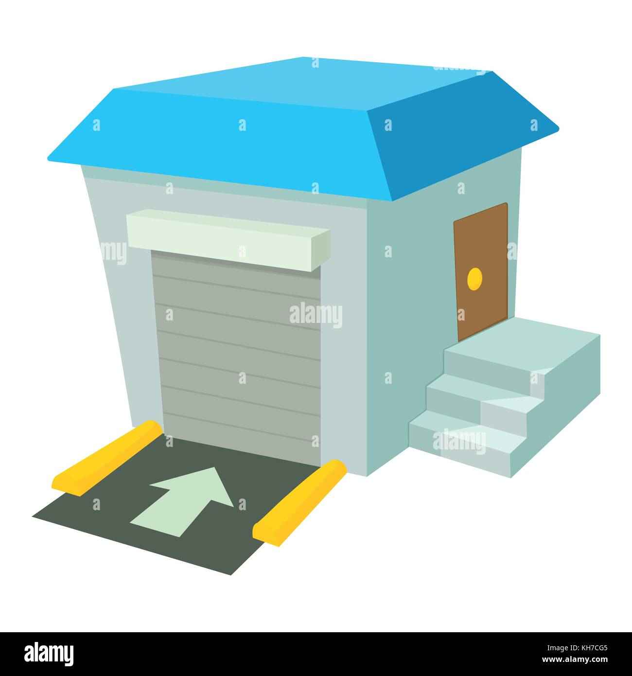 Warehouse icon, cartoon style Stock Vector Image & Art - Alamy