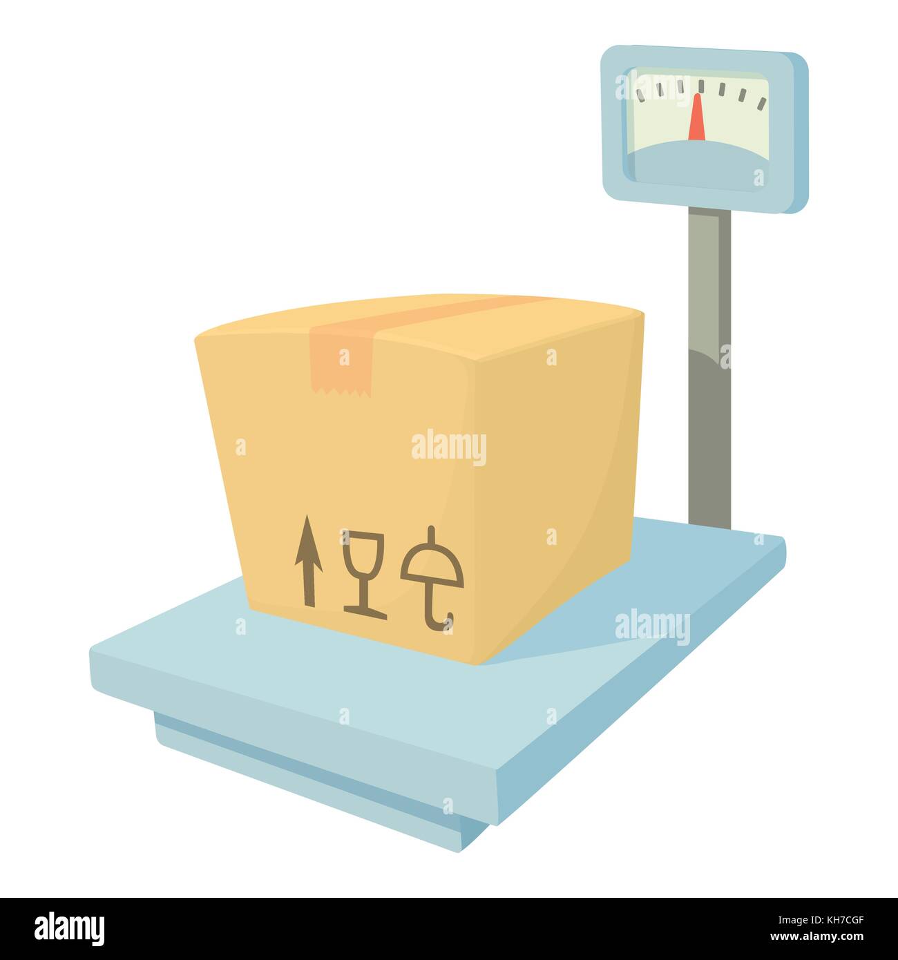 Storage scales icon, cartoon style Stock Vector Image & Art - Alamy