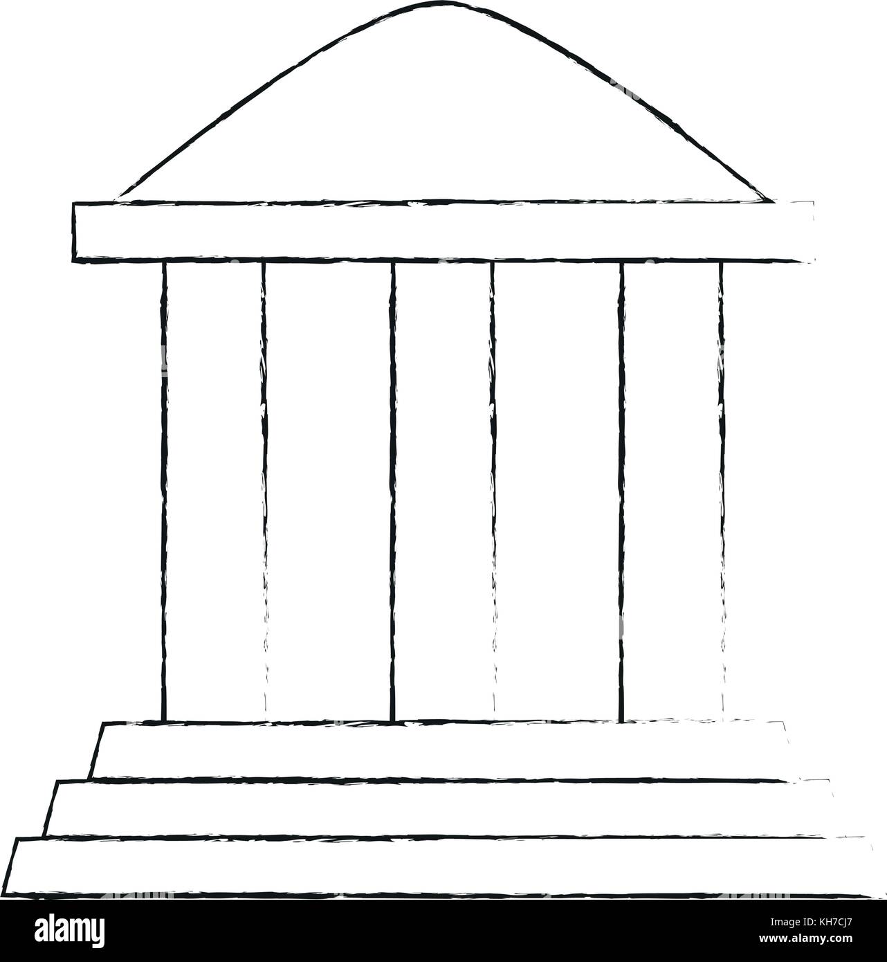 Greek building symbol Stock Vector Image & Art - Alamy