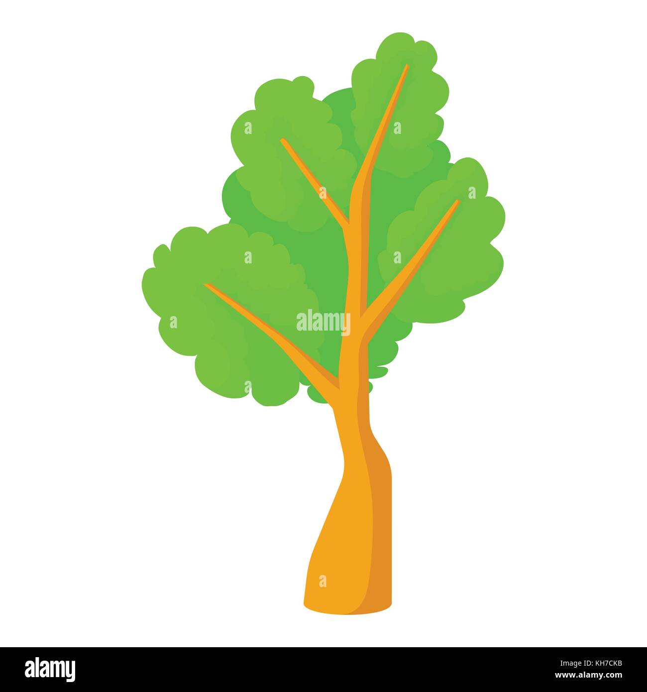Tree icon, cartoon style Stock Vector Image & Art - Alamy