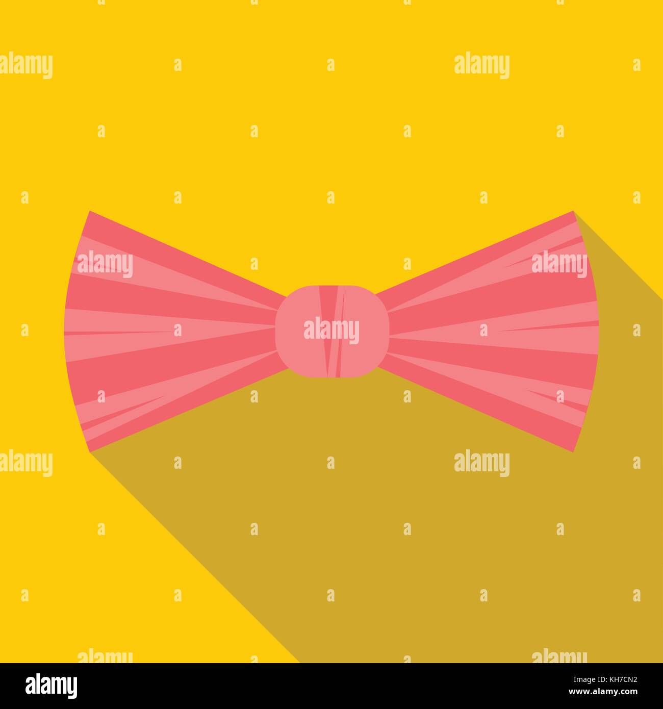 Bow icon, flat style Stock Vector Image & Art - Alamy