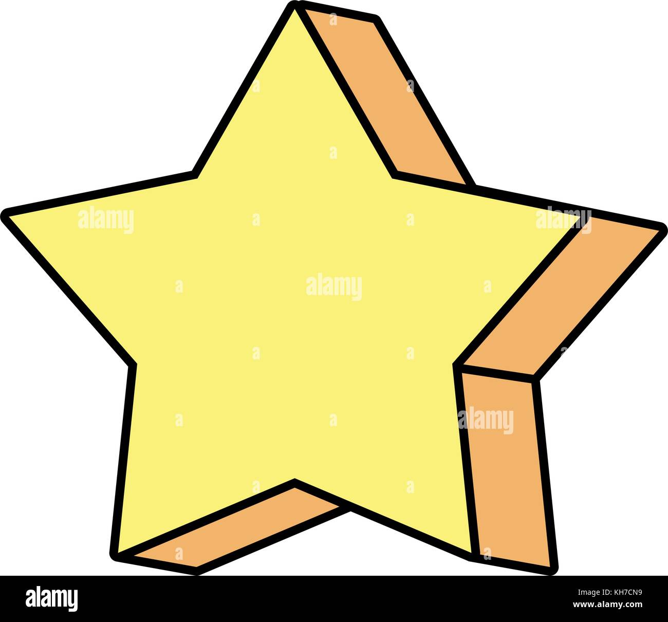 Star shape symbol Stock Vector Image & Art - Alamy