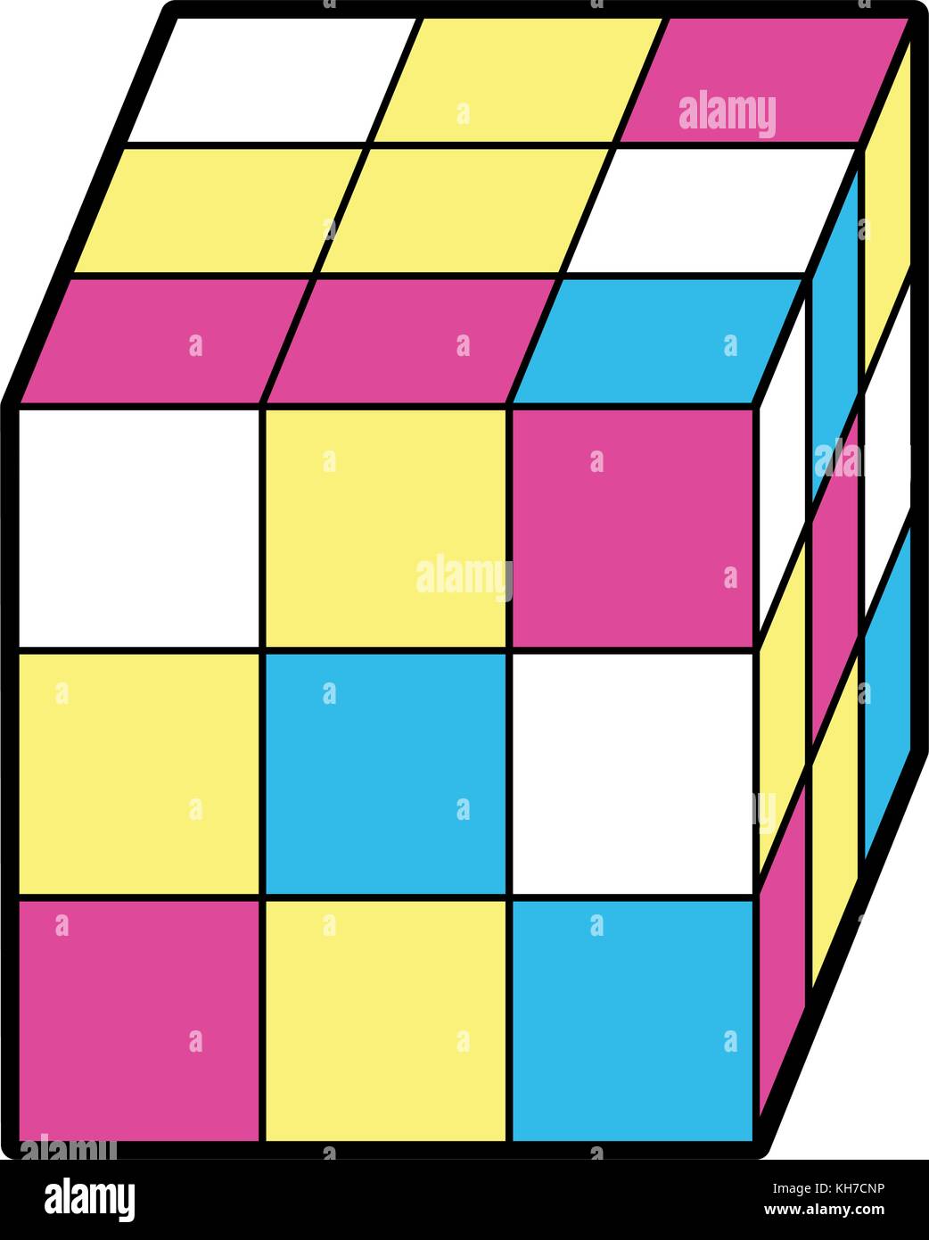 Rubik cube puzzle Stock Vector Image & Art - Alamy
