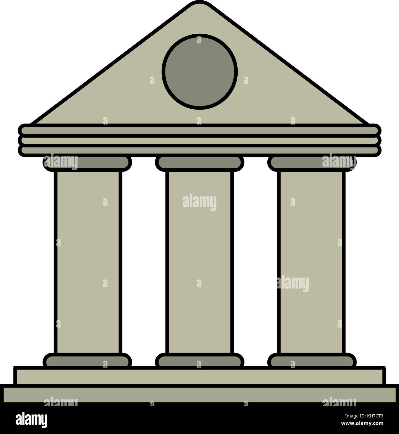 Greek building symbol Stock Vector Image & Art - Alamy