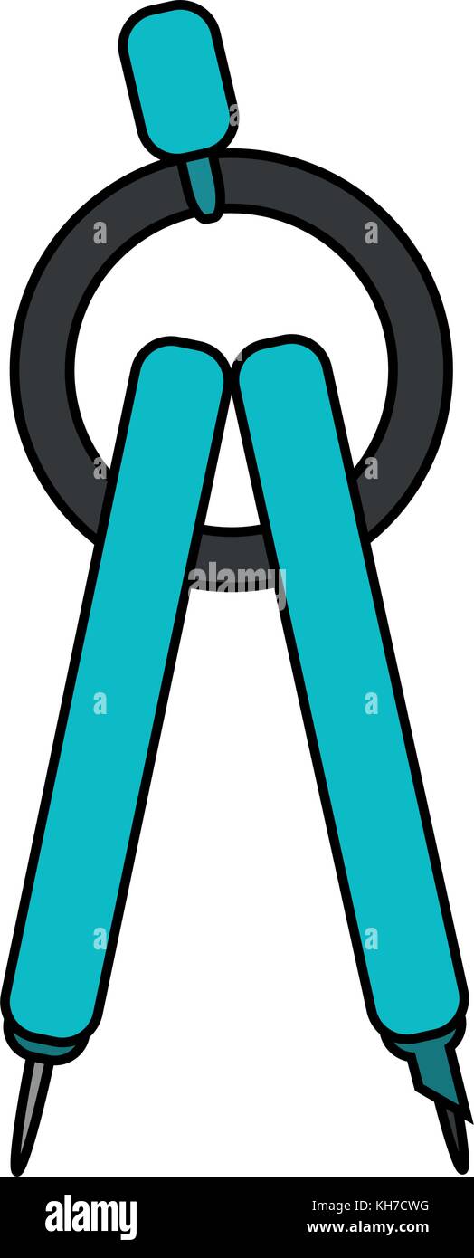 Compass geometric tool Stock Vector Image & Art - Alamy