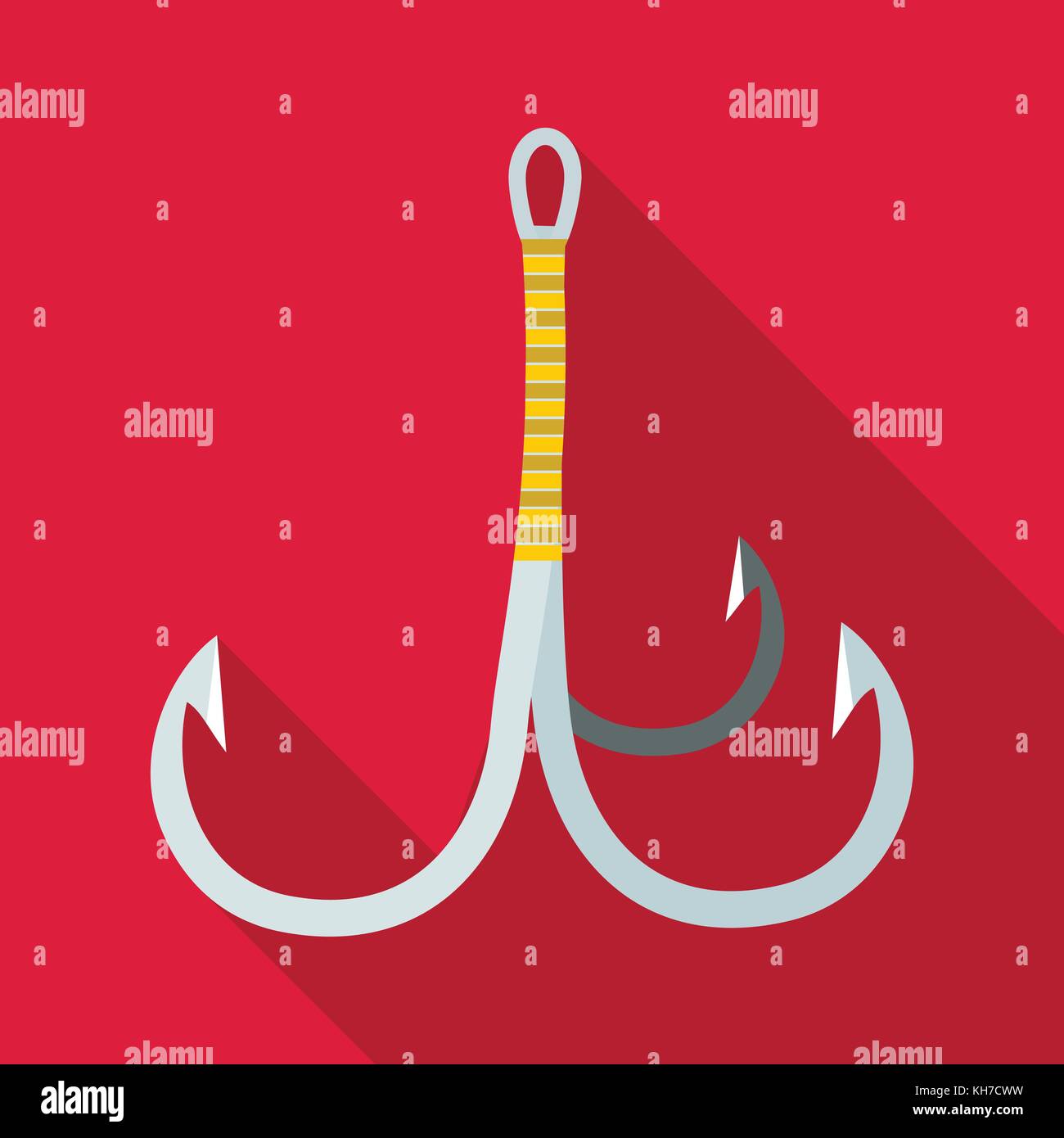 Barbed hooks Stock Vector Images - Alamy
