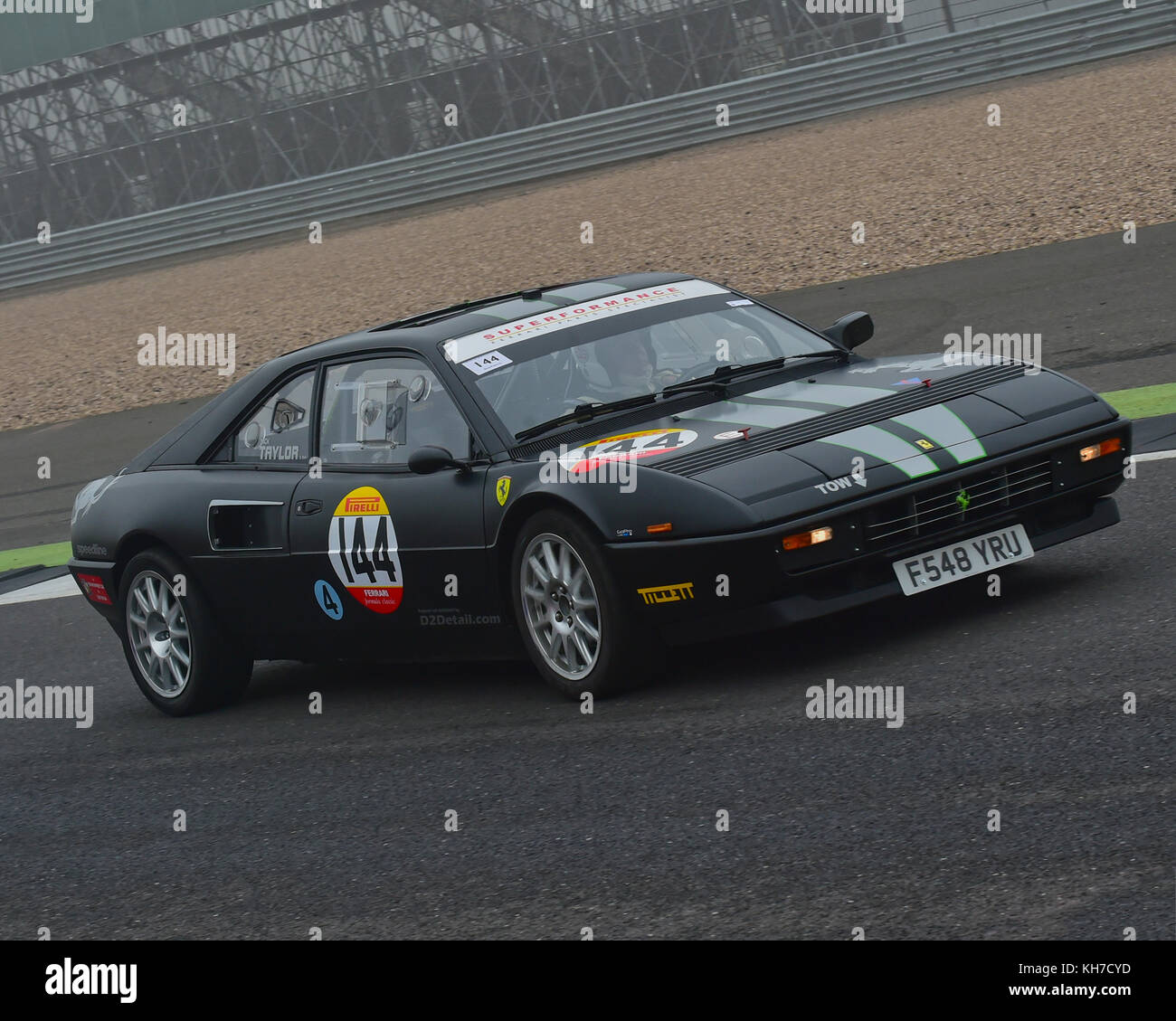 Nick Taylor, Ferrari Mondial T, VSCC, Pomeroy Trophy, Silverstone, 18th ...